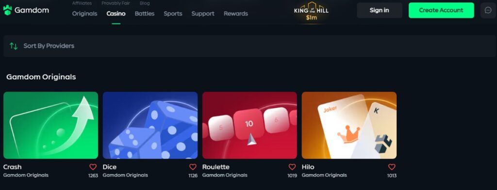 Full Gamdom Casino Review & Bonus Overview 2026